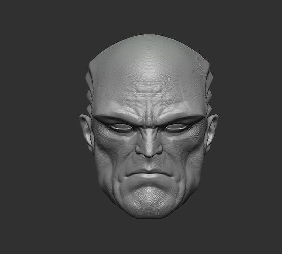Martian Manhunter - Headsculpt for Action Figures 3D model 3D printable ...
