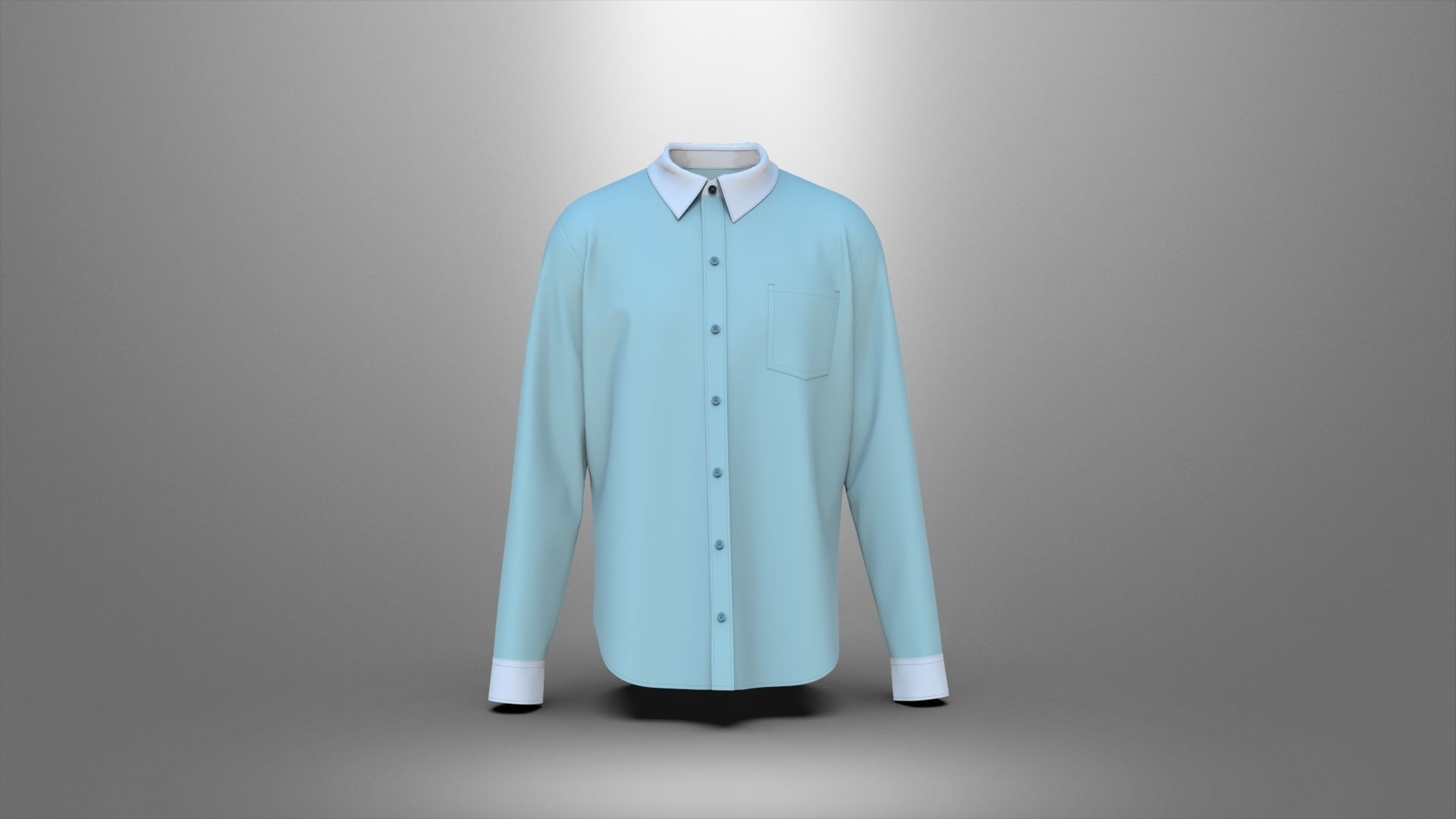 Classic Shirt Design 3D model | CGTrader