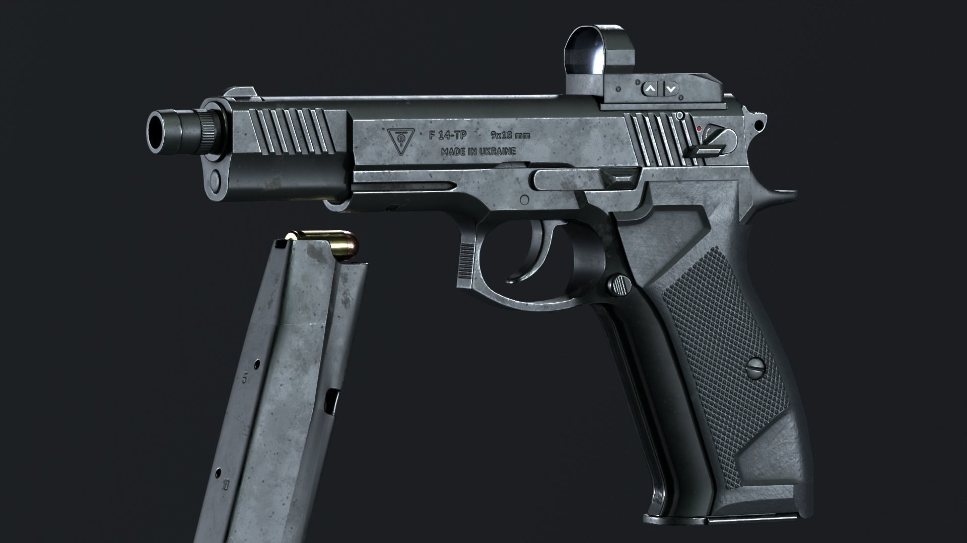 3D model Fort-14 TP Special Forces VR / AR / low-poly | CGTrader