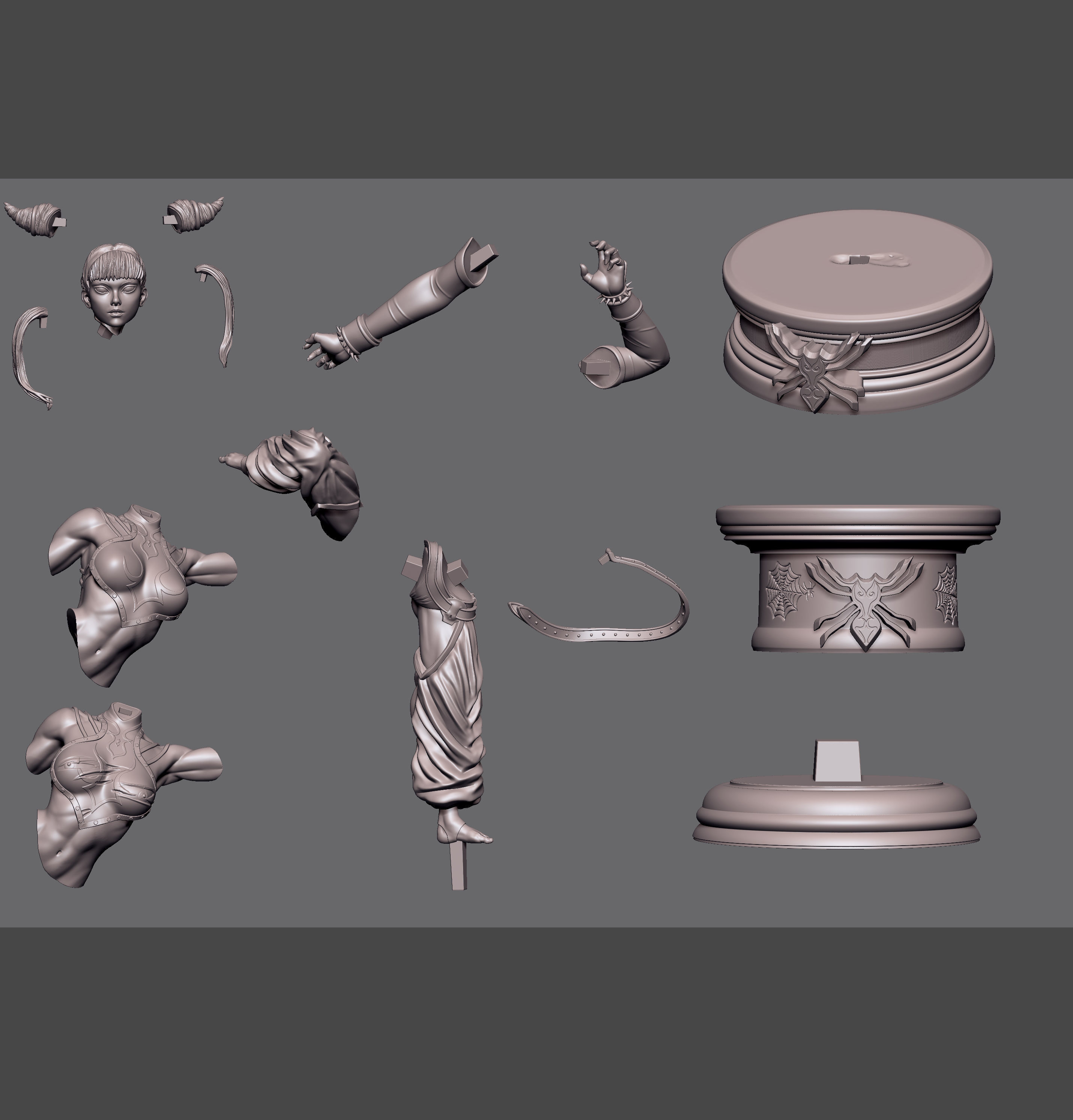 Street Fighter - Juri Han FANART 3D model 3D printable | CGTrader