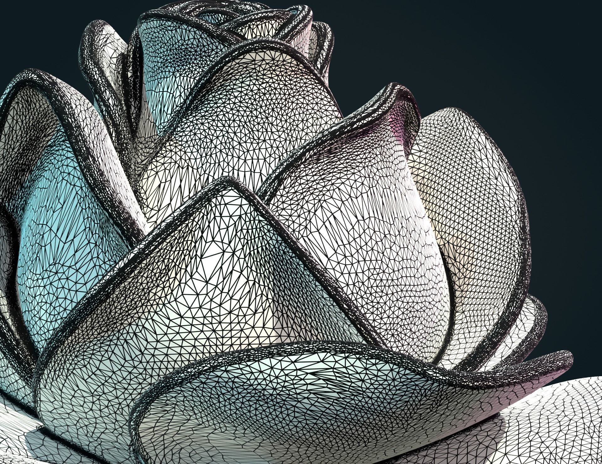 Rose Flower 3D model 3D printable | CGTrader