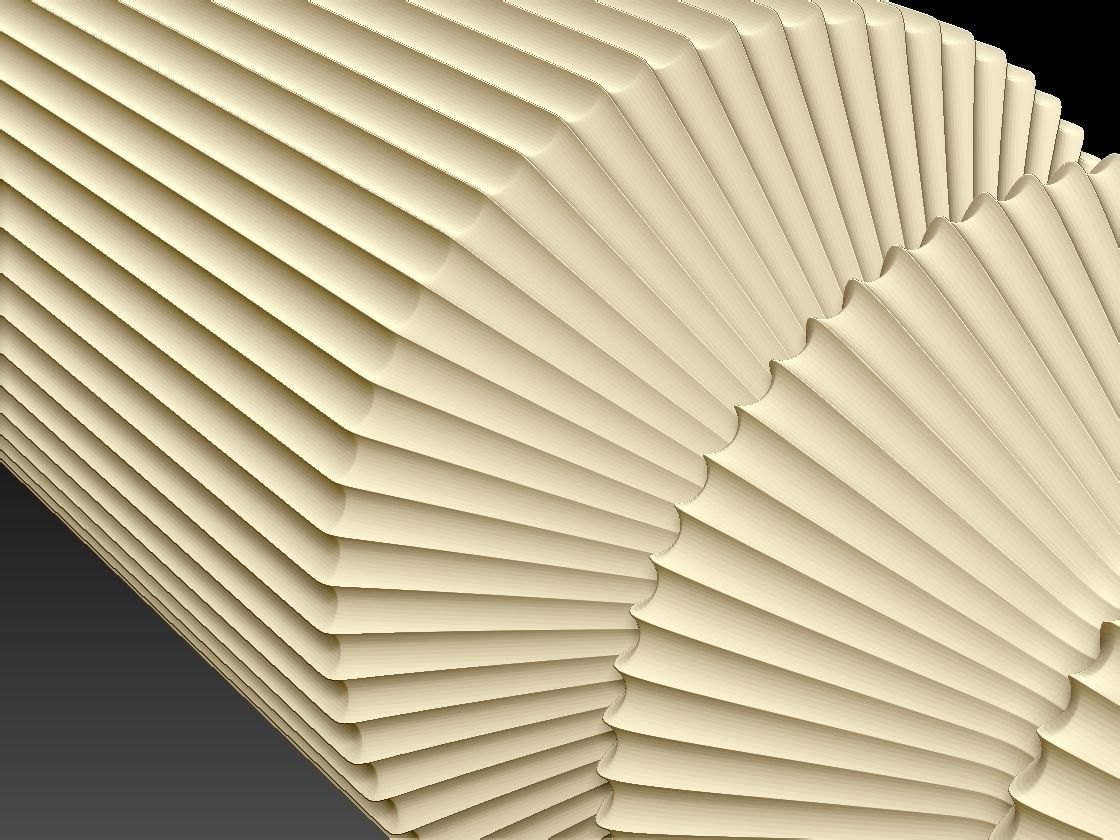 Outer lines and Ripple pillars versions 3D model 3D printable | CGTrader