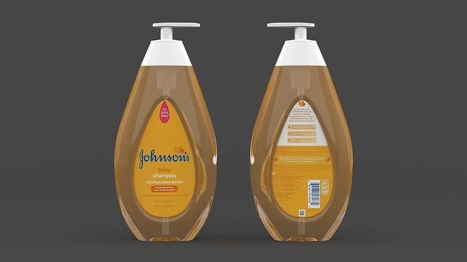 Baby Shampoo 3D model | CGTrader