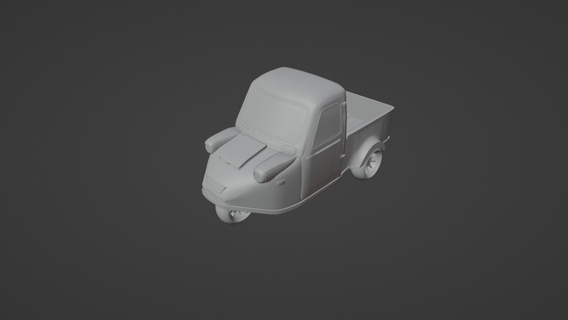 3d model 3 Wheel Car 3D model | CGTrader