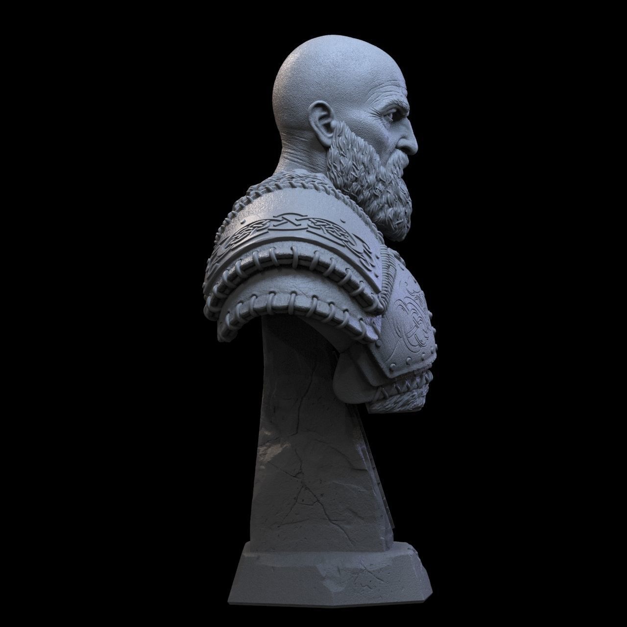 KRATOS - GOW RAGNAROK 3D model 3D printable | CGTrader