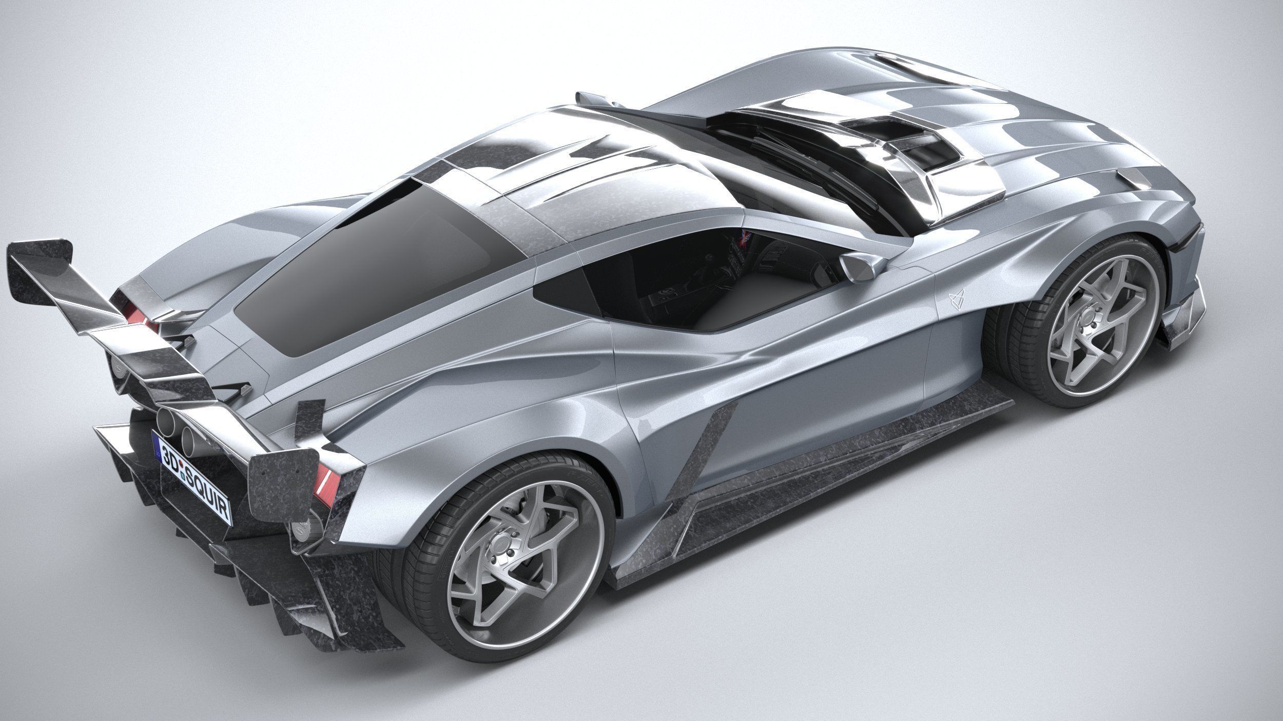 Valarra Corvette 2022 3D model | CGTrader