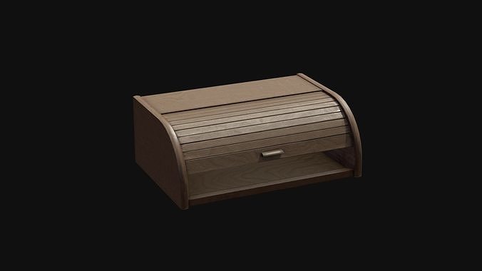 3D model Bread Box VR / AR / low-poly | CGTrader