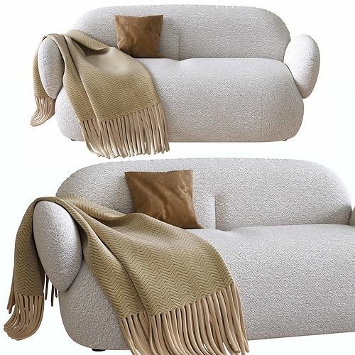 Freifrau Nana Couch 3D model | CGTrader