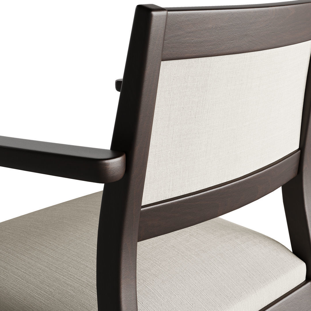 H Contract Asher Dining Chair 3D model | CGTrader