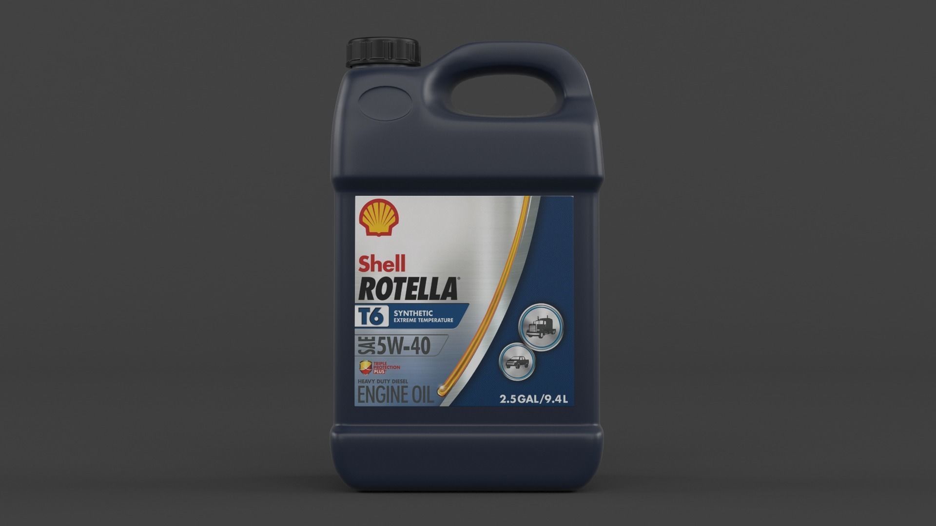 Motor Oil 3D model | CGTrader