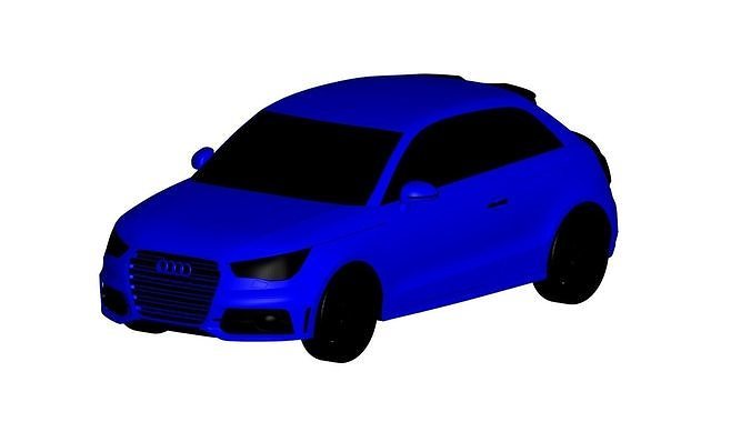 Audi A1 3D model | CGTrader