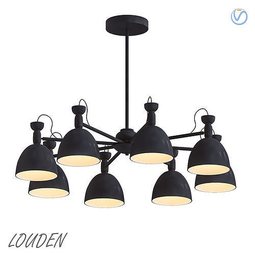 Louden lights chandelier for living room 3D model | CGTrader