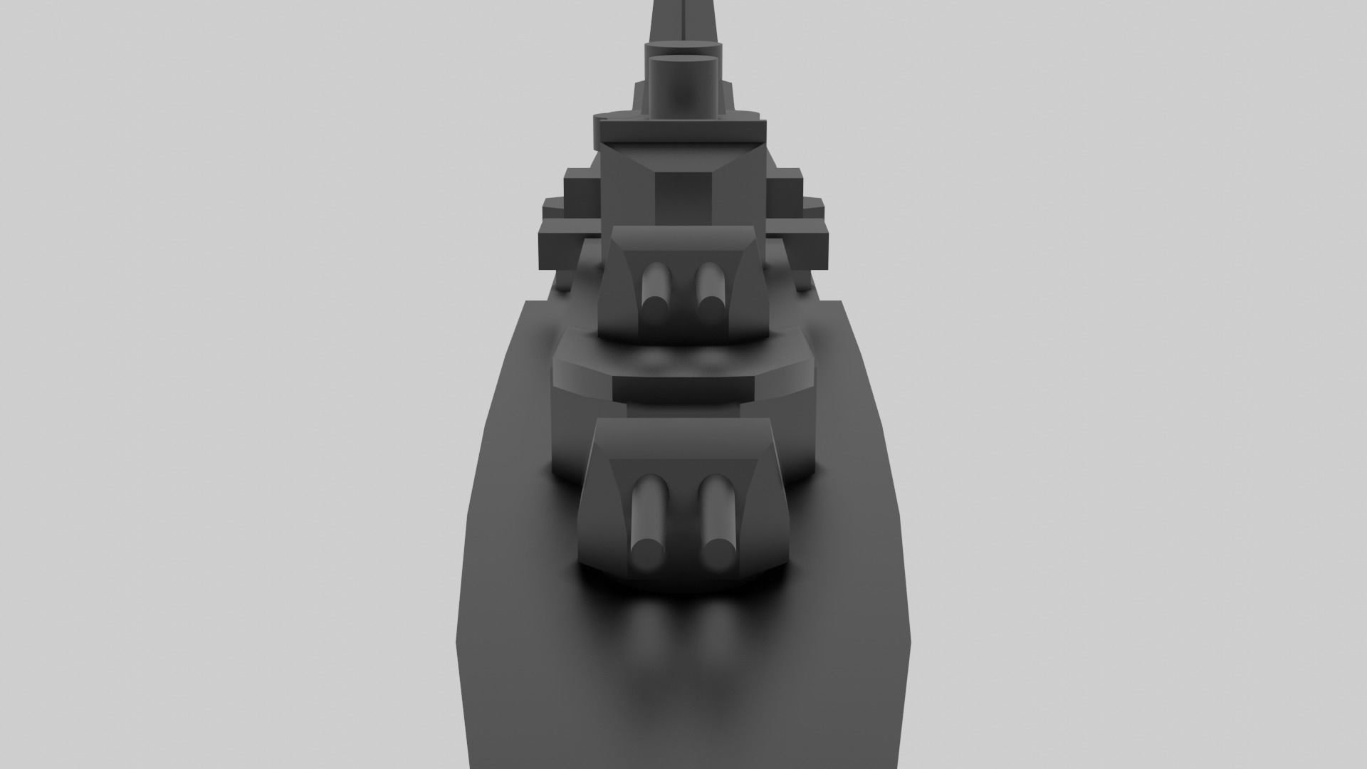HMS Eskimo - Model for small scale printing free 3D model 3D printable ...