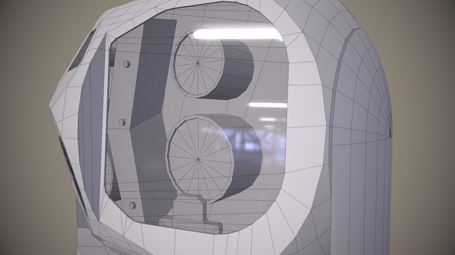 3D model Aircraft FLIR Camera AAS-44 VR / AR / low-poly | CGTrader