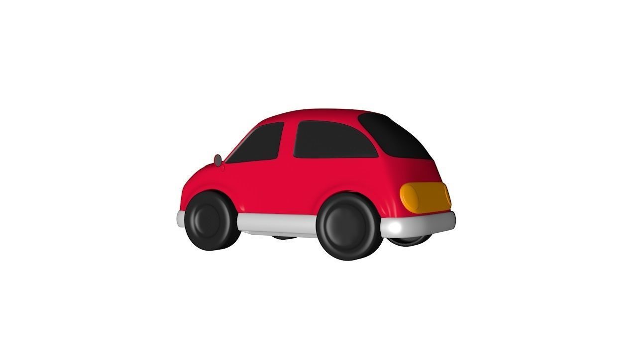 toy or mini car 3D model 3D printable | CGTrader