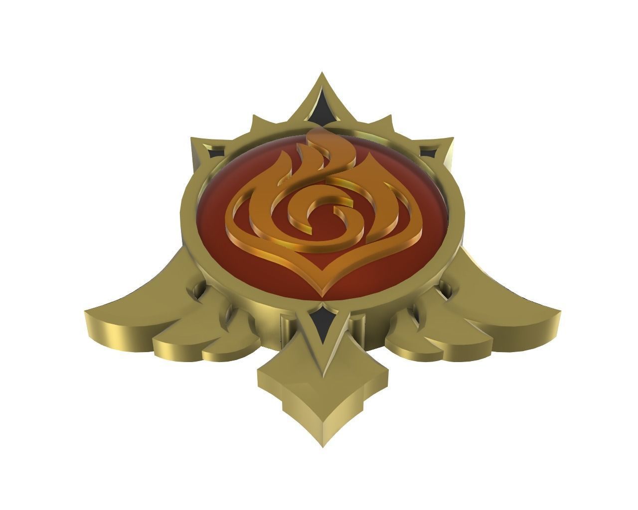 Genshin Impact Mondstadt Vision Collection 3D model 3D printable | CGTrader