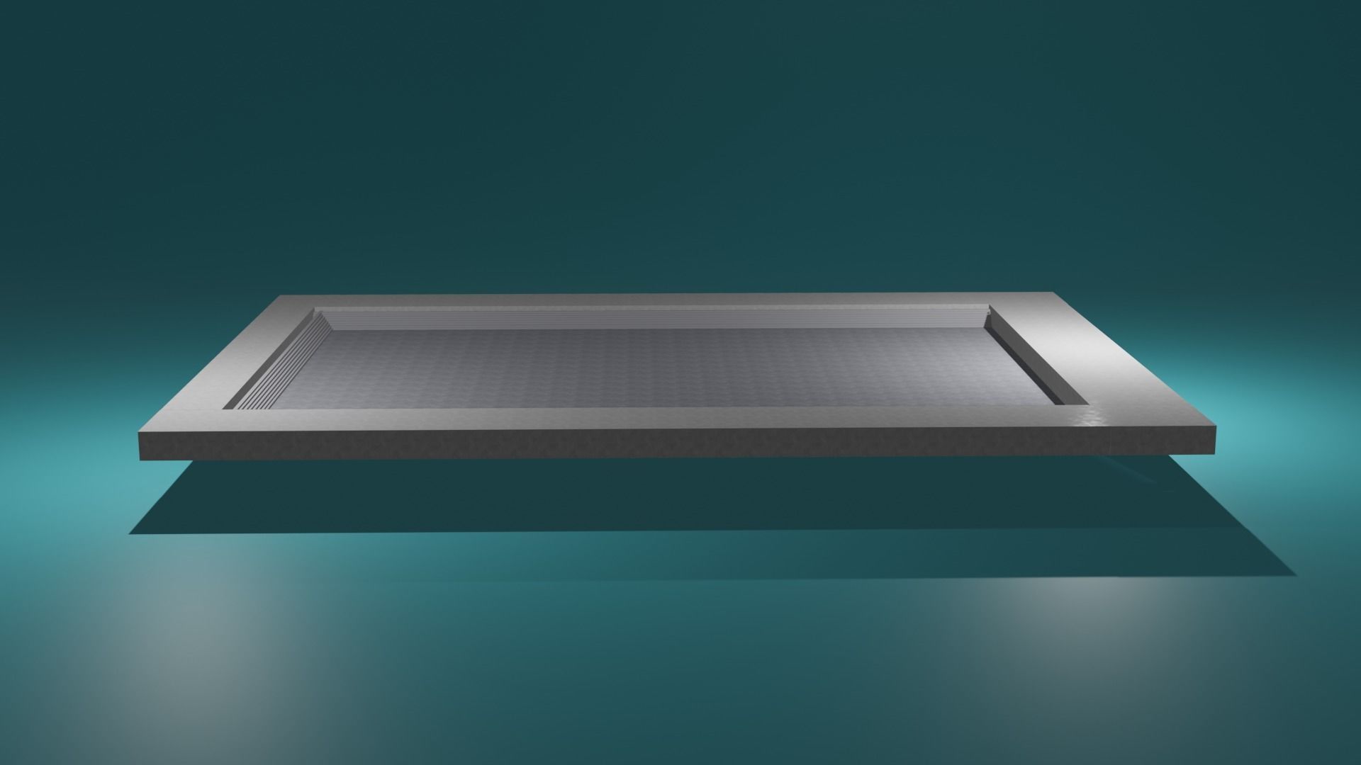 Small indoor or outdoor pool 3D model 3D printable | CGTrader