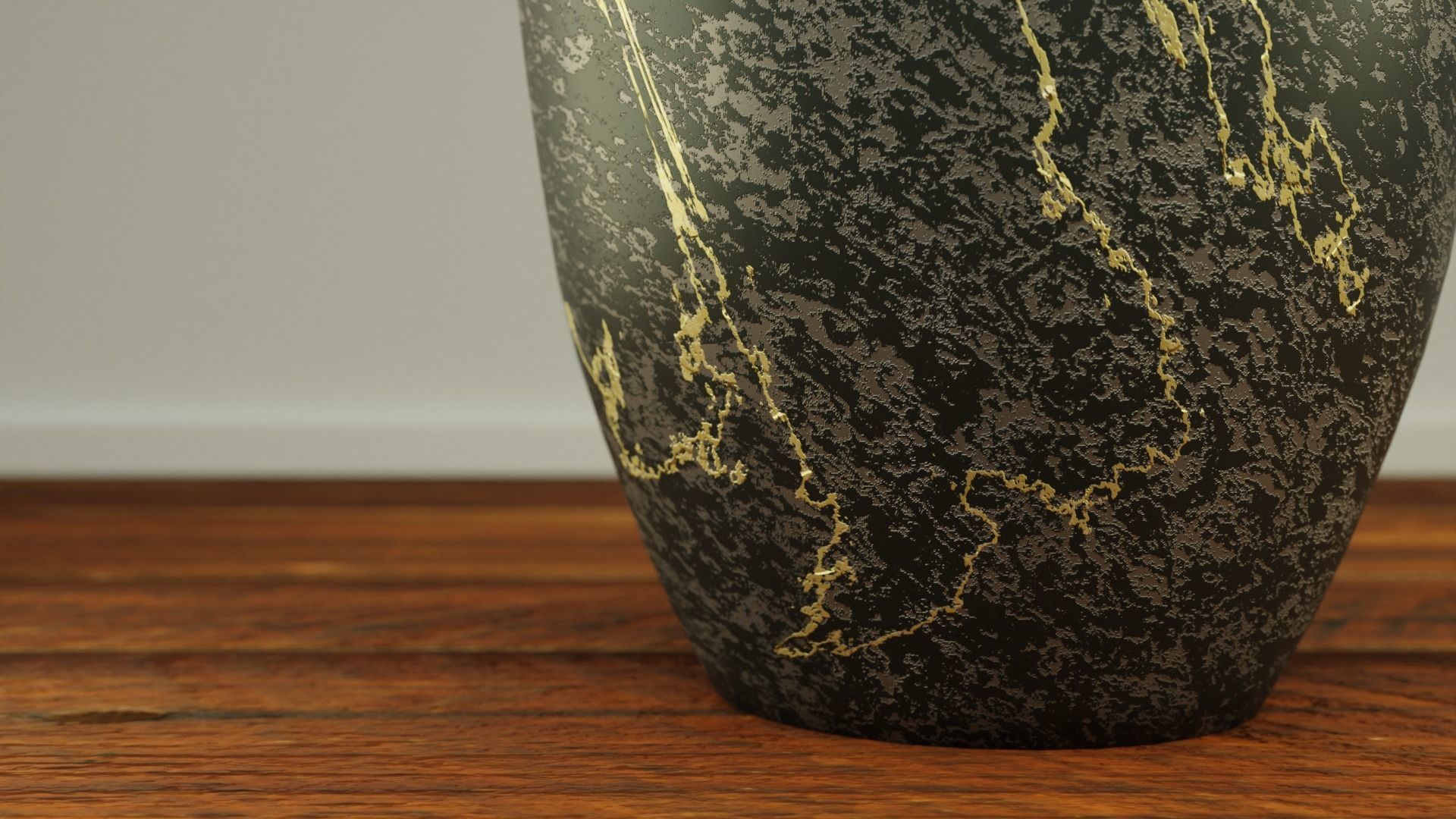 3D model Decorative Kintsugi Vase VR / AR / low-poly | CGTrader