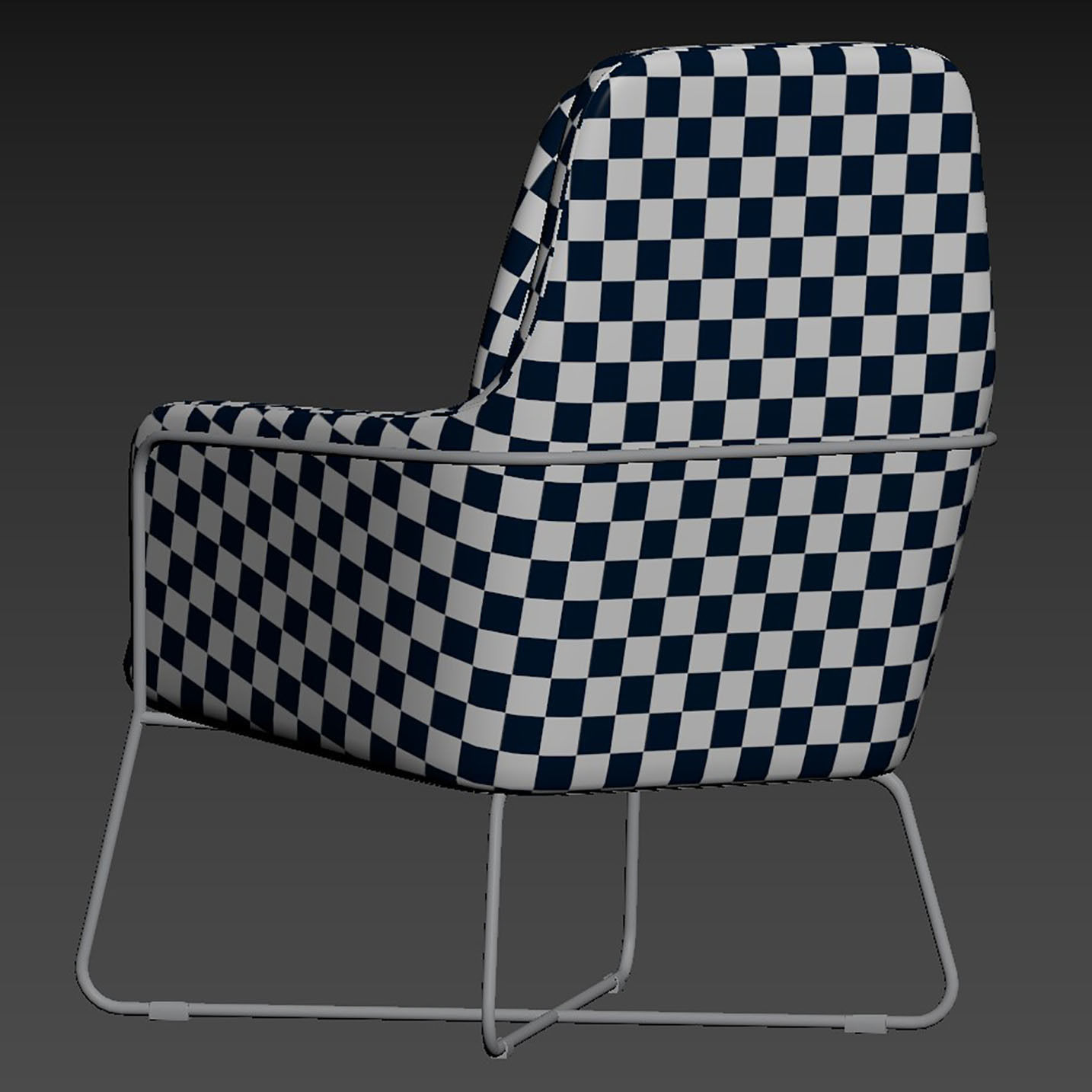 Jamie lounge chair 3D model | CGTrader
