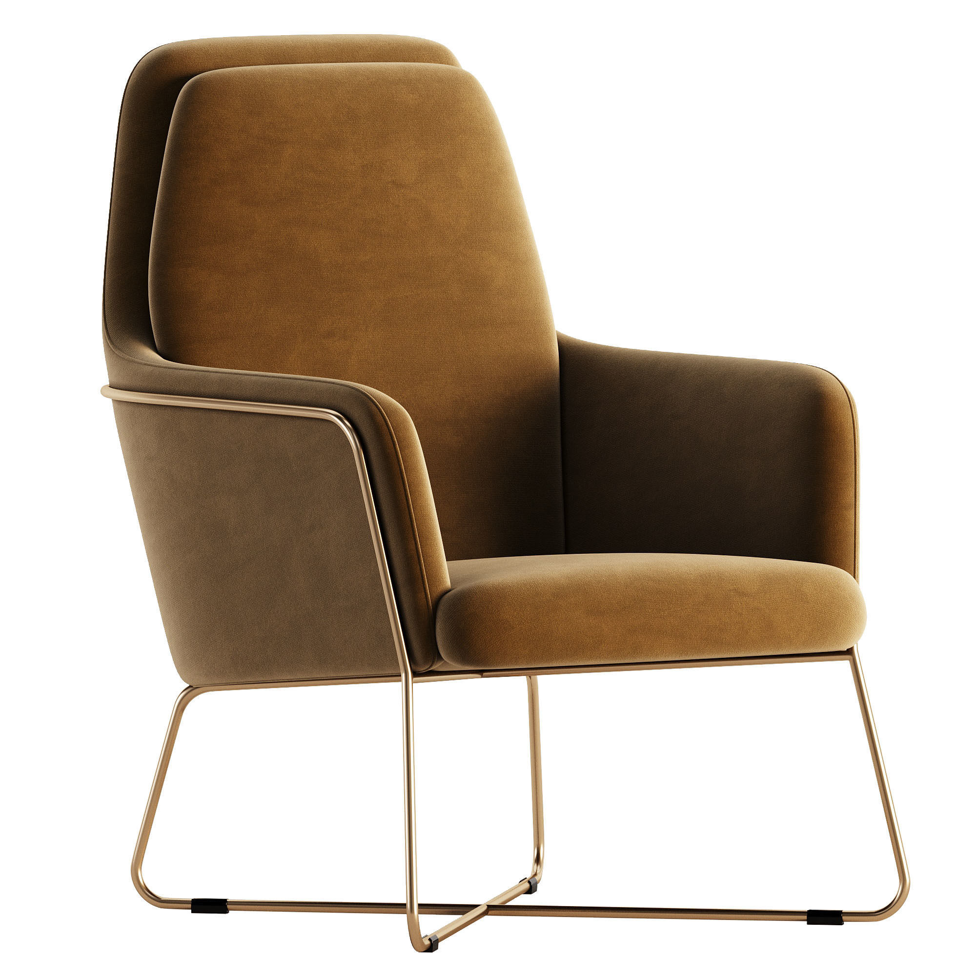 Jamie lounge chair 3D model | CGTrader