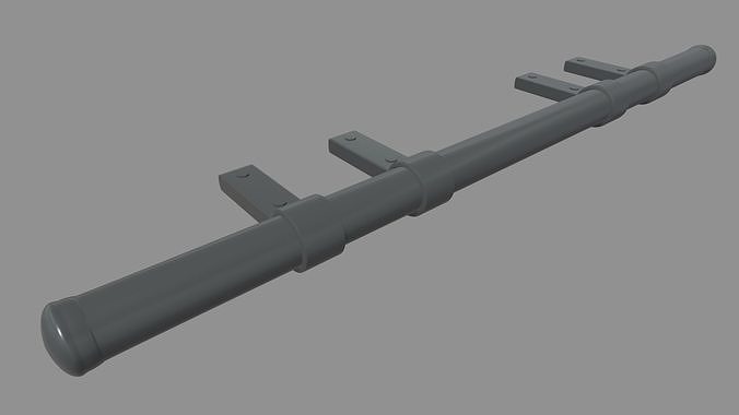3D model Bull Bar 03 VR / AR / low-poly | CGTrader