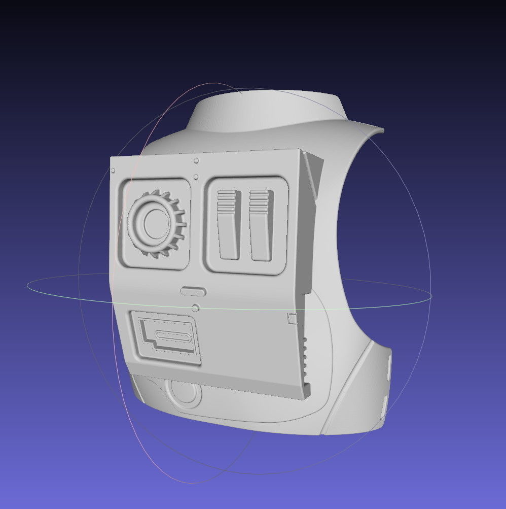 Star Wars Death Trooper Backplate 3D model 3D printable | CGTrader