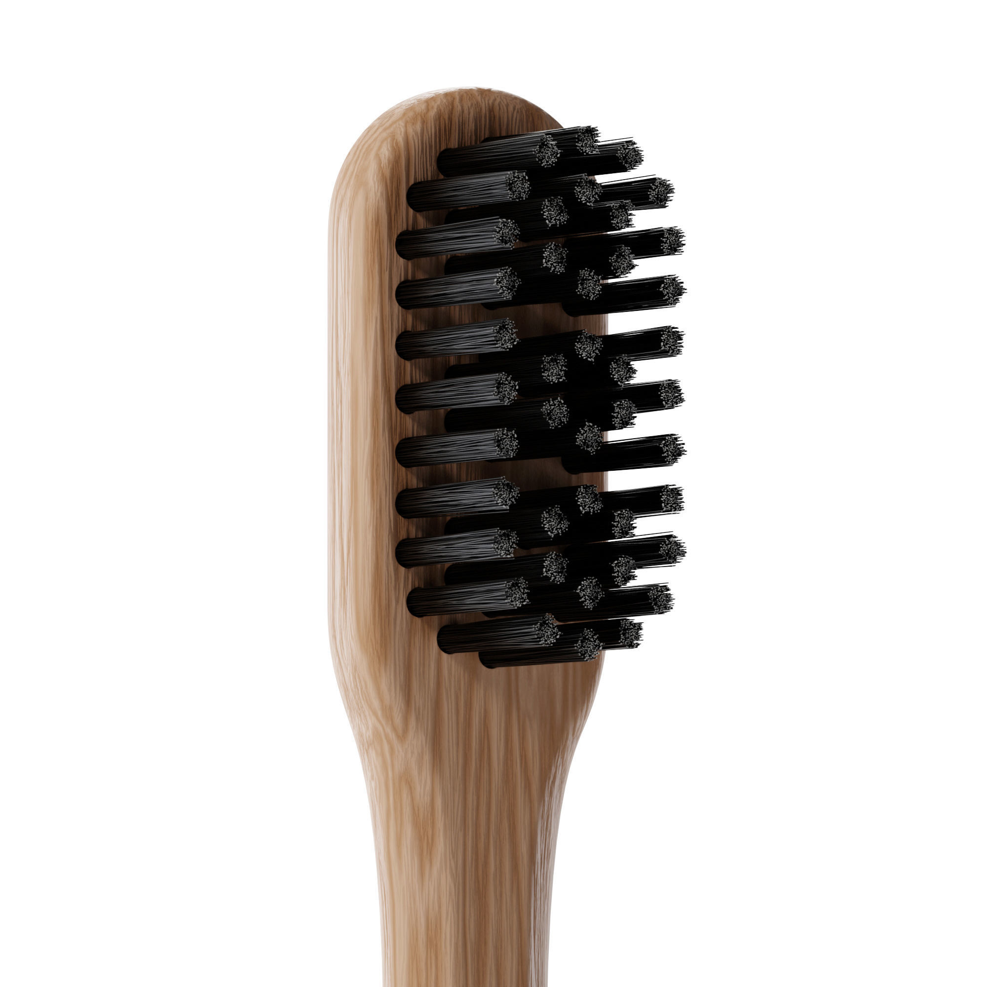 Wood Toothbrush 3D model | CGTrader