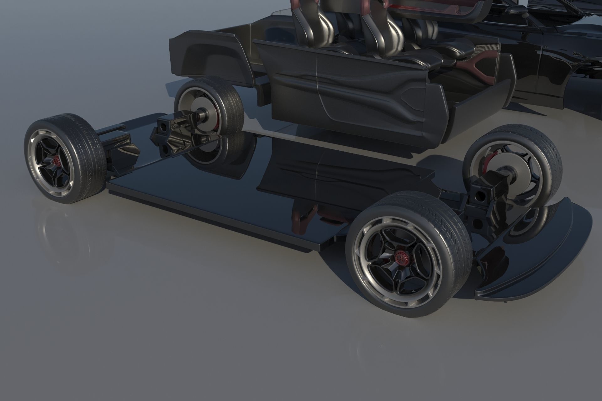 Dodge Charger EV 3D model 3D printable | CGTrader