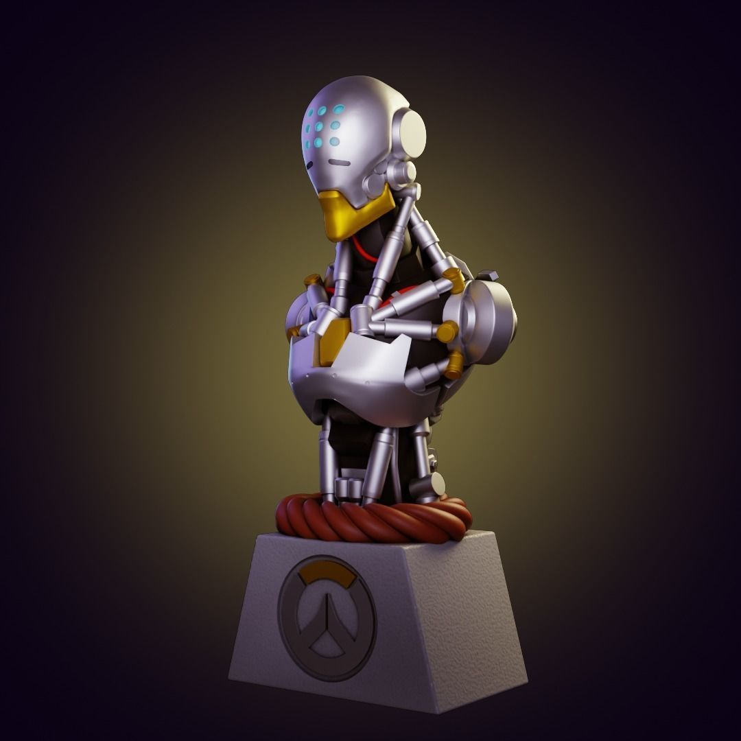 Zenyatta - Overwatch 3D model 3D printable | CGTrader