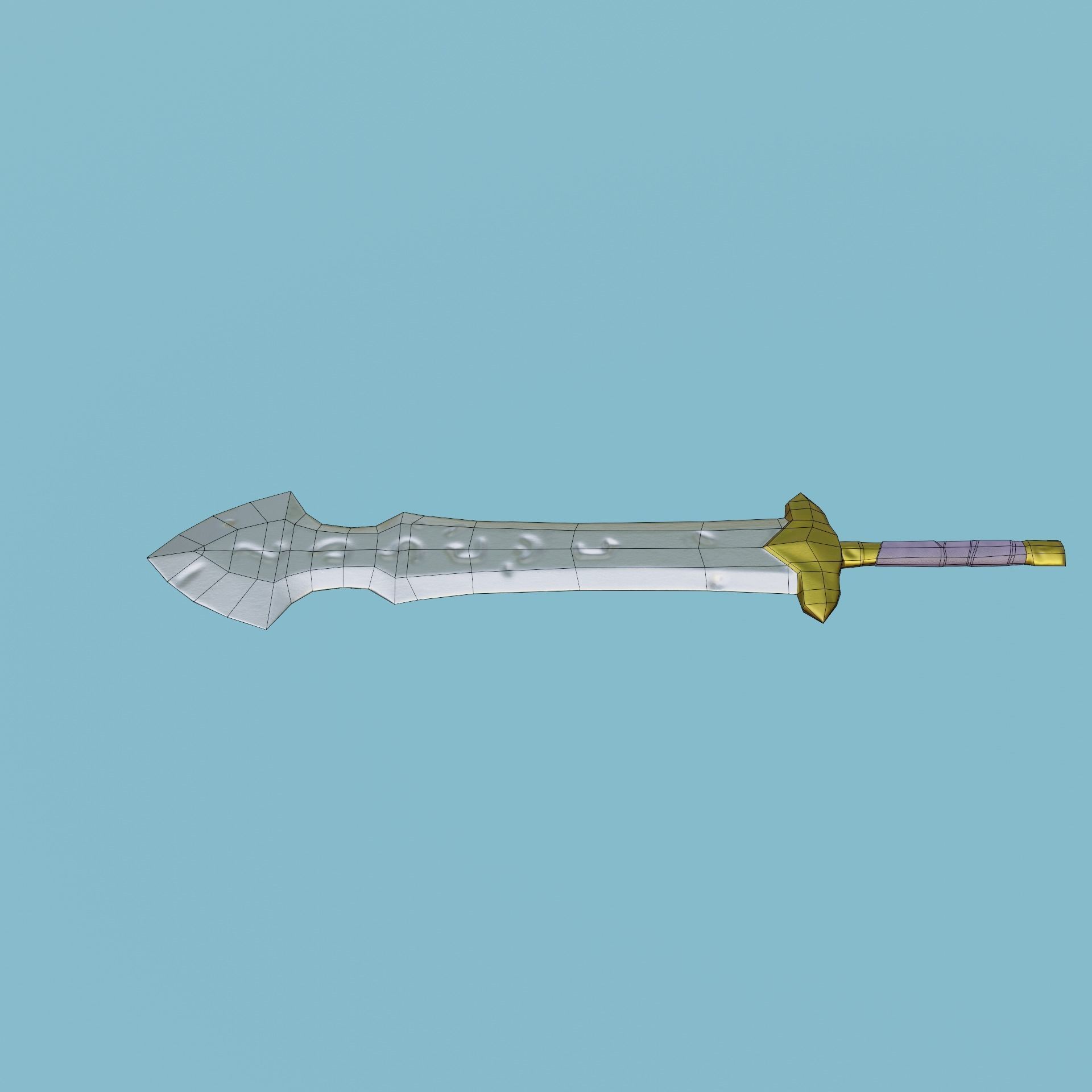 Executioners Sword game ready free VR / AR / low-poly 3D model | CGTrader