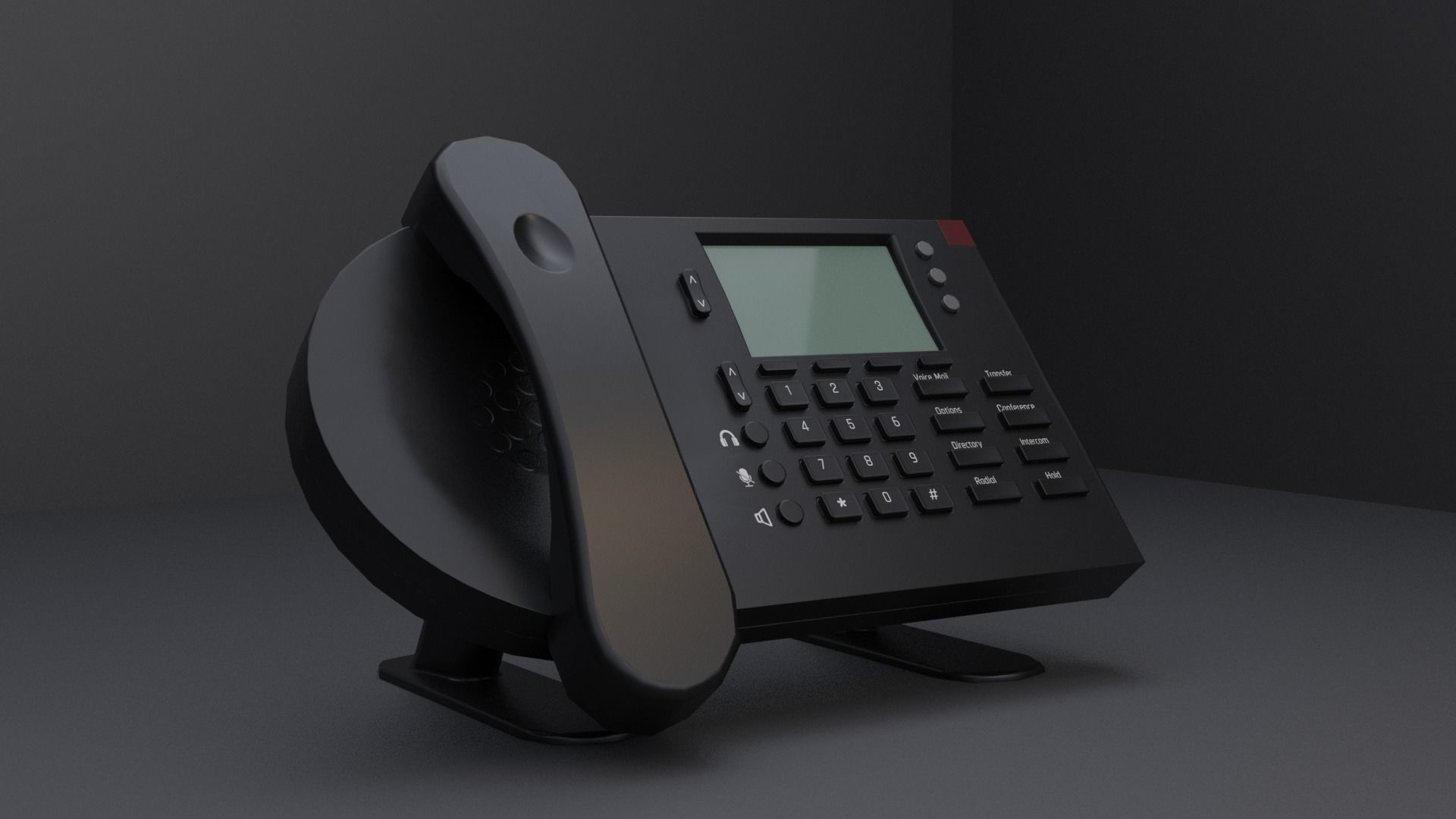 3D model Office Phone System VR / AR / low-poly | CGTrader