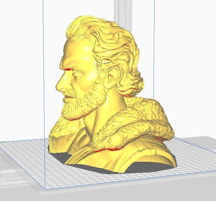buste Rick Grimes 3D model | CGTrader