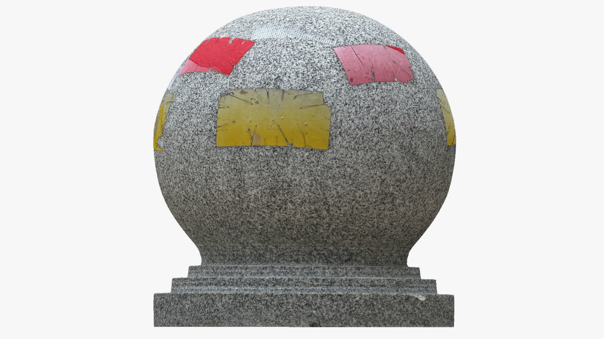 Round stone pier 3d scan 3D model | CGTrader