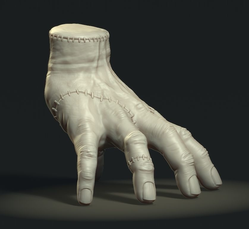 THING ADDAMS 3D model | CGTrader