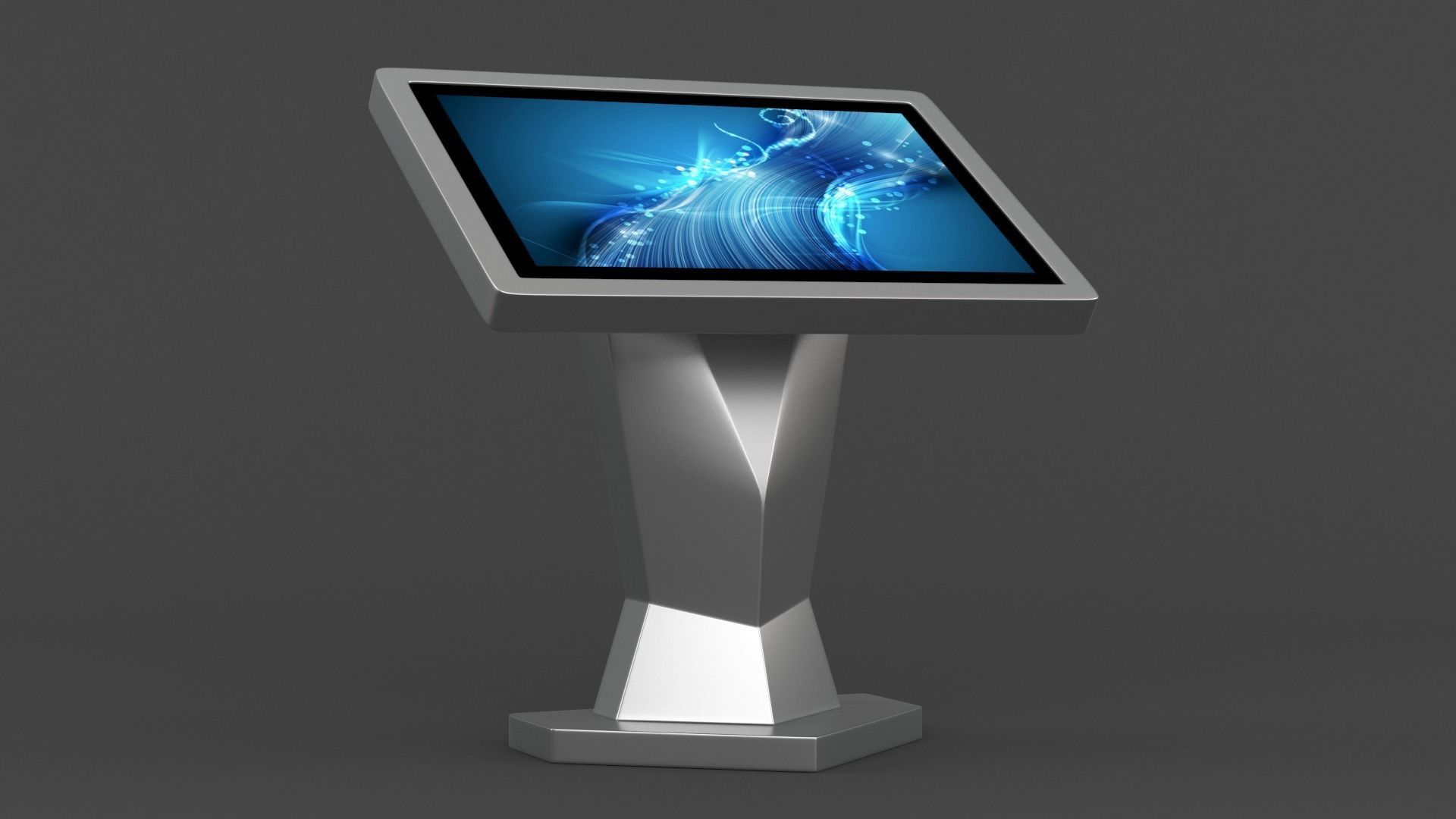 Electronic Kiosk 3D model | CGTrader