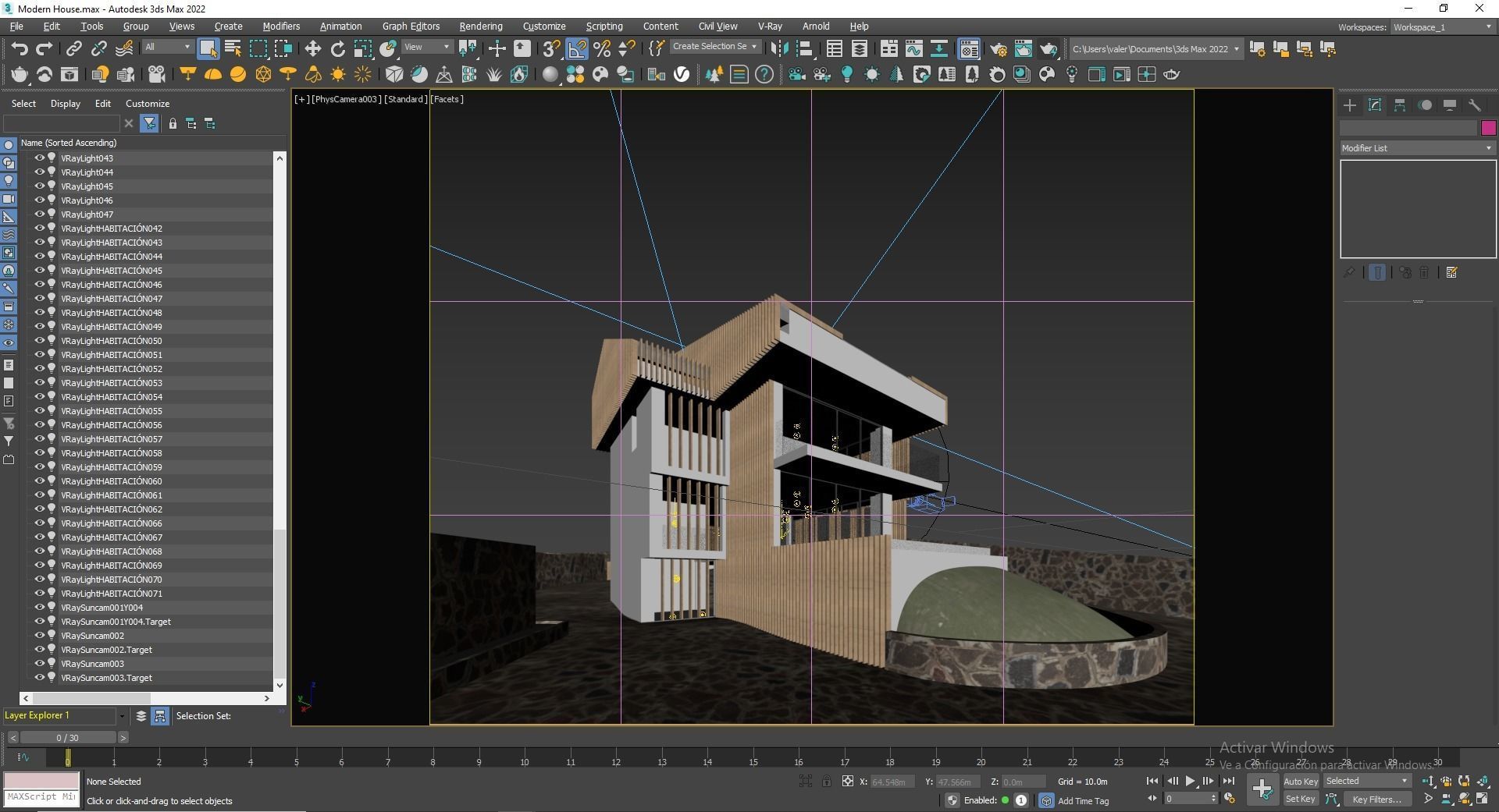 Modern House Residential 3D model | CGTrader