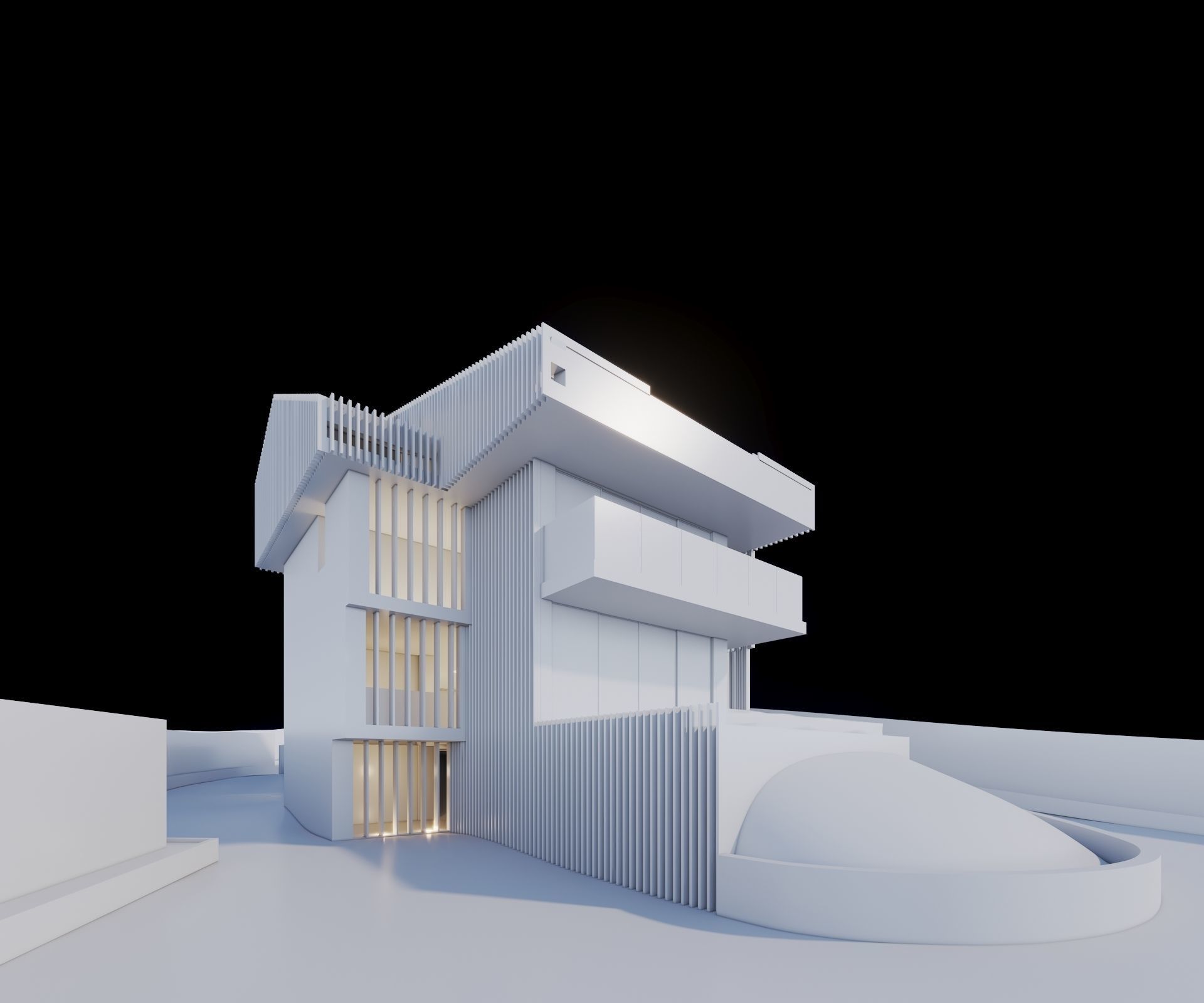 Modern House Residential 3D model | CGTrader