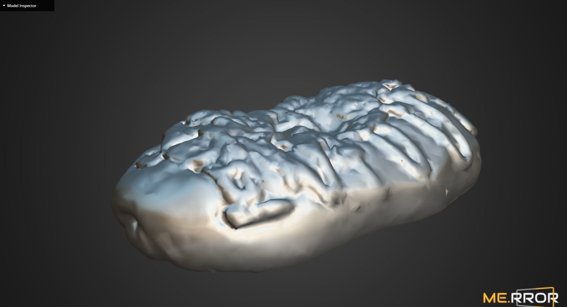 3D model Squid Ink Bread VR / AR / low-poly | CGTrader