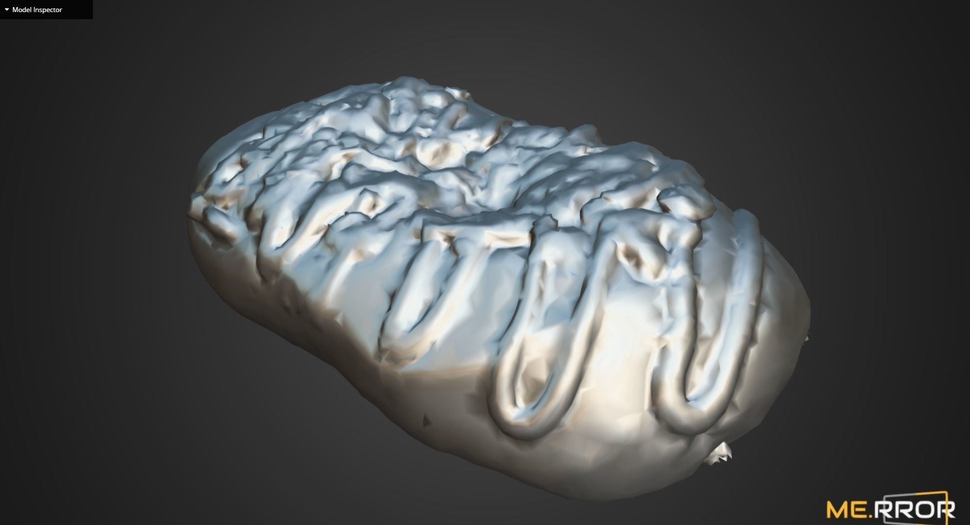 3D model Squid Ink Bread VR / AR / low-poly | CGTrader
