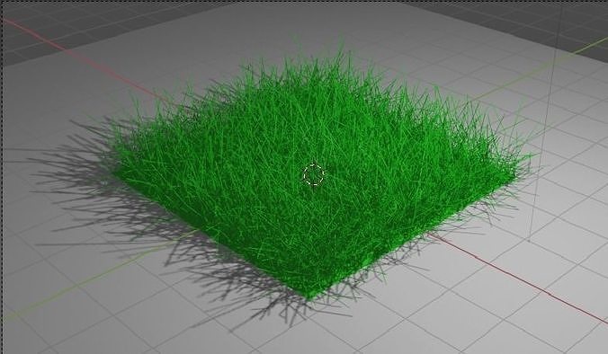 Texture grass PBR low-poly game ready square of VR / AR / low-poly ...