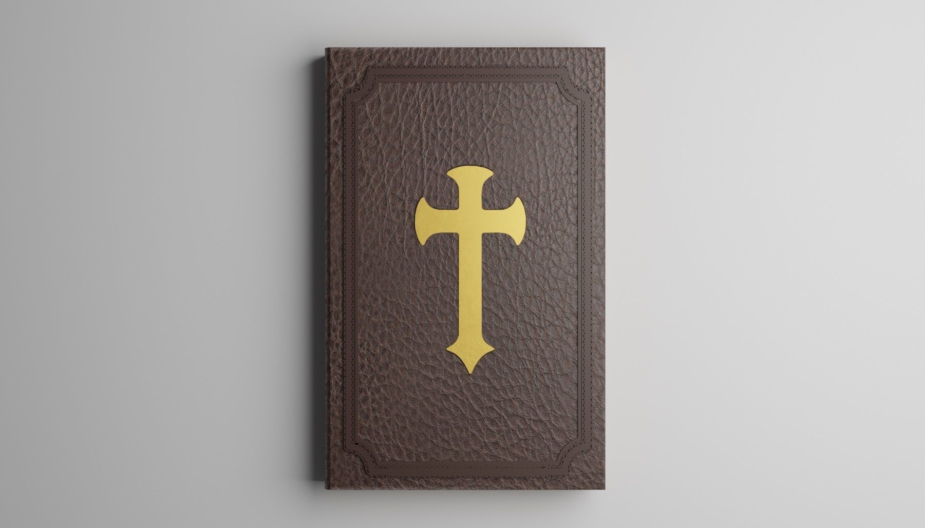 Leather Bible 3D model | CGTrader