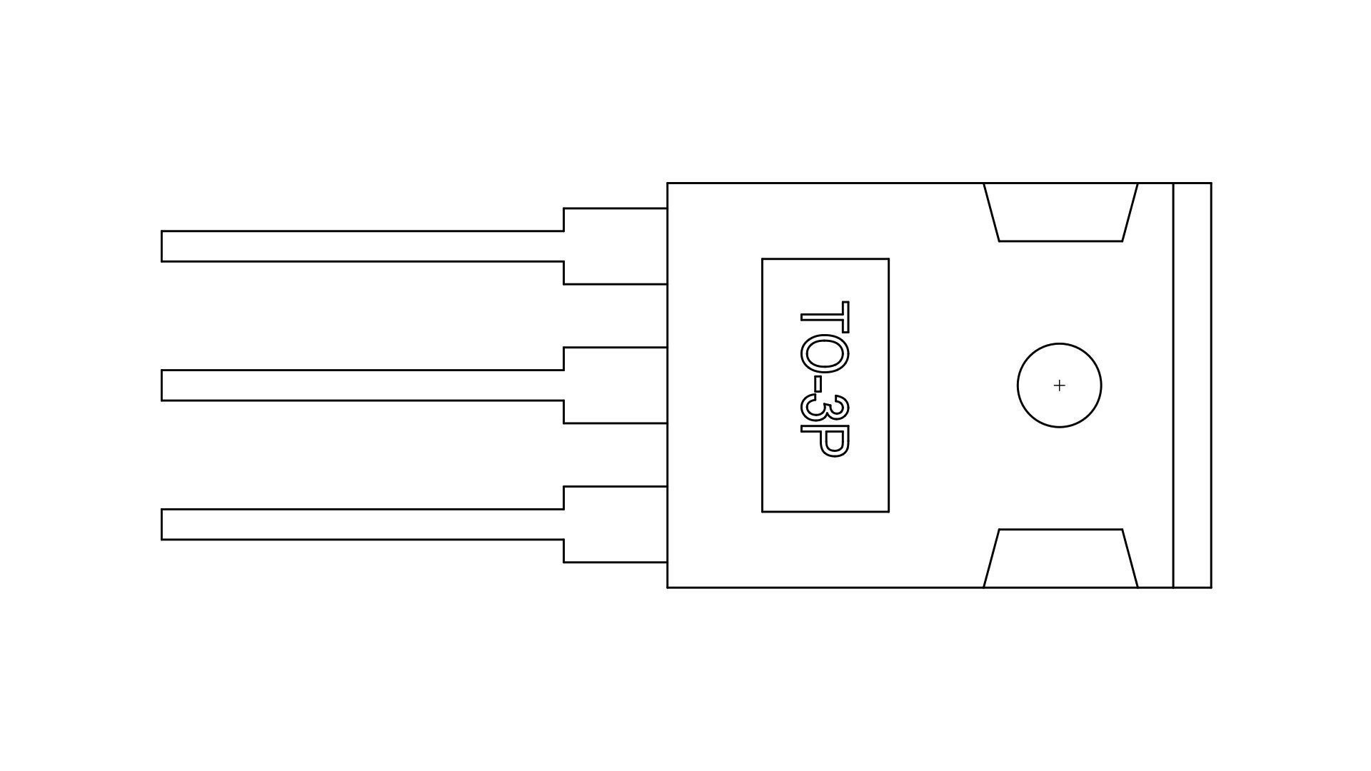 TO3P Transistor case 3D model | CGTrader