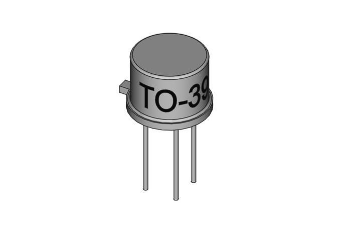 TO39 Transistor case 3D model | CGTrader