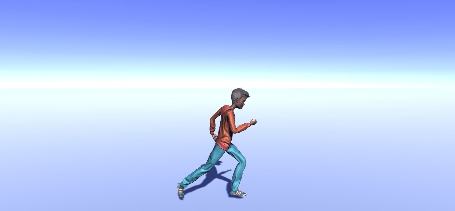 3D model Rony - animated rigged Toon Boy VR / AR / low-poly | CGTrader