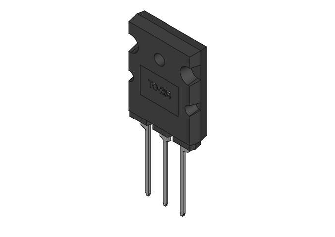 TO264 transistor case 3D model | CGTrader