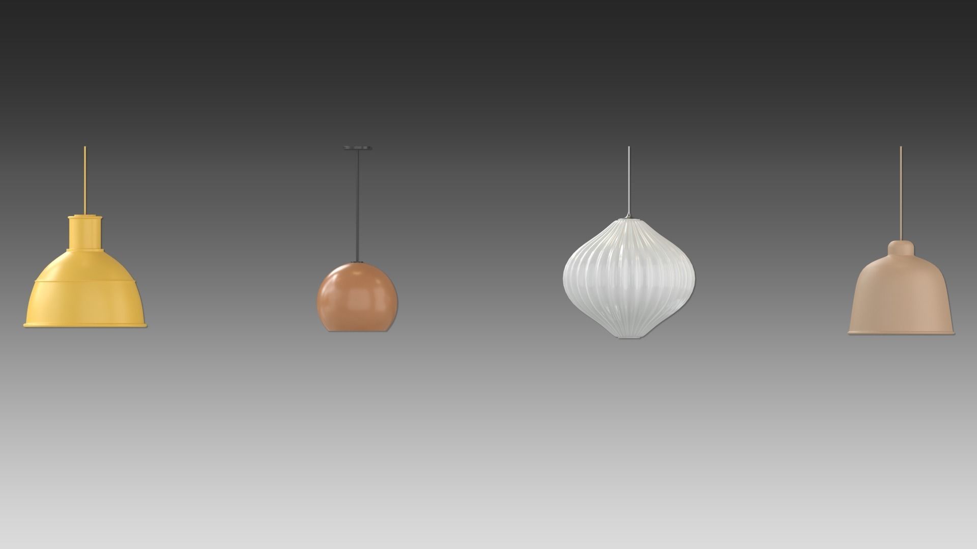 Pendant Light 3D model | CGTrader
