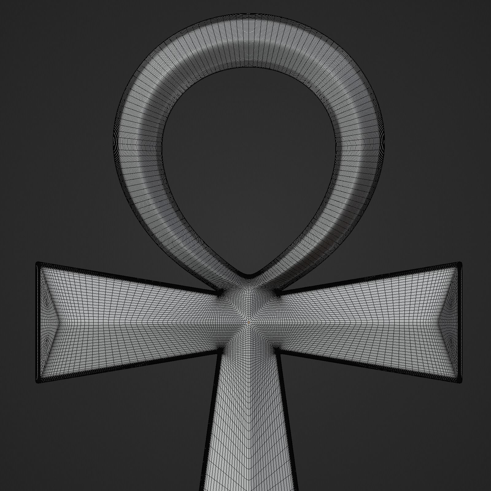 Ankh crux ansata free 3D model 3D printable | CGTrader