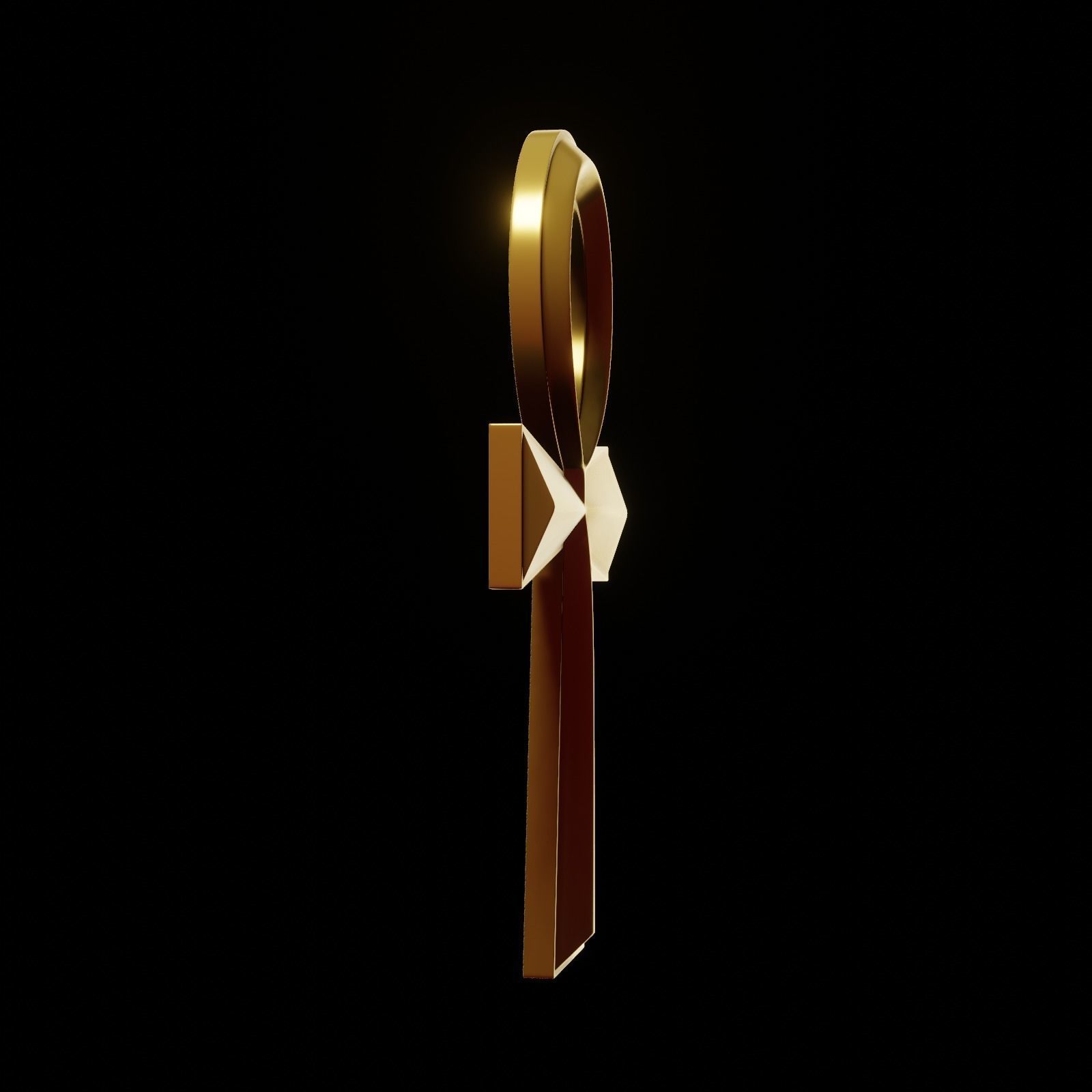Ankh crux ansata free 3D model 3D printable | CGTrader
