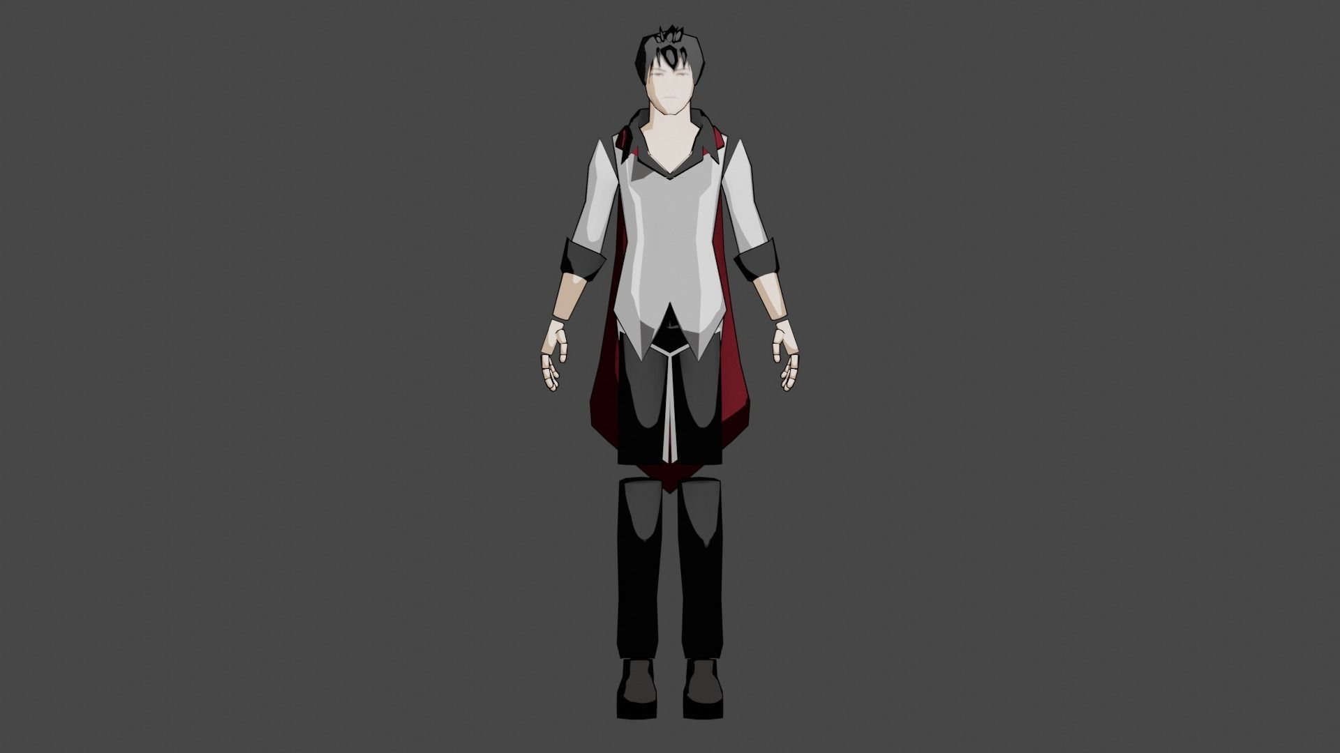 Qrow Branwen free VR / AR / low-poly 3D model rigged | CGTrader