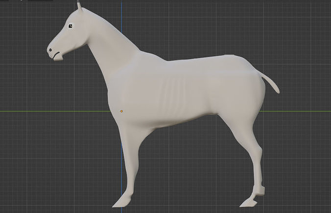 horse 3D model animated rigged | CGTrader